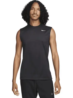 Nike Dri-fit Legend Sleeveless Fitness T-shirt - Black