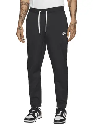 Nike Club Woven Tapered Leg Pants - Black