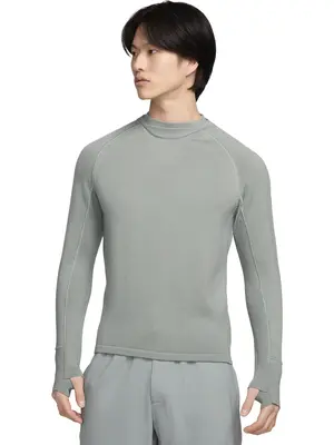 Nike Every Stitch Considered Long-sleeve Computational Knit Top - Grey