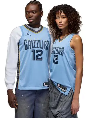 JORDAN Memphis Grizzlies Statement Edition Dri-fit Nba Swingman Jersey - Blue