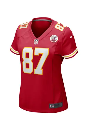 Nike Travis Kelce Kansas City Chiefs NFL Game Football Jersey Red