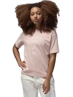 JORDAN Girlfriend T-shirt - Pink