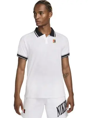 Nike Court Heritage Tennis Polo - White