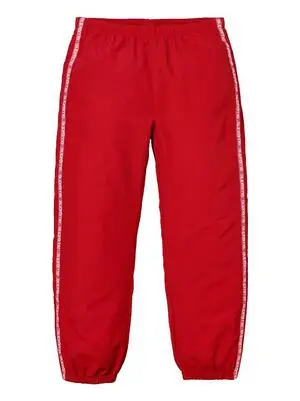 Supreme Tonal Taping Track Pant Red