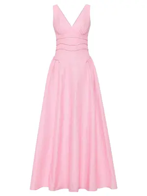 Rachel Gilbert Sophia Gown - Pink