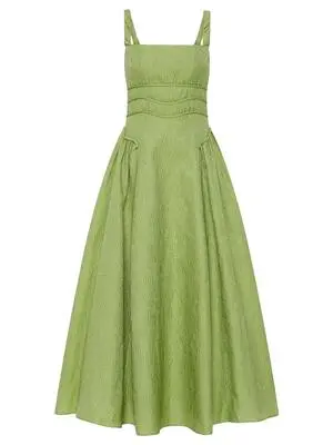 Rachel Gilbert Sophia Mid-length Dress - Green