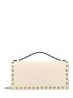 VALENTINO Valentino Garavani Rockstud Grainy Calfskin Handbag