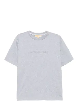 Michael Kors Logo-embossed T-shirt - Grey