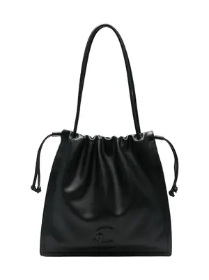 COCCINELLE Logo-embossed Tote Bag - Black