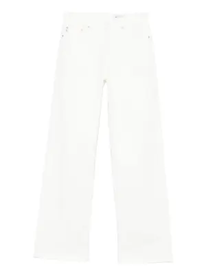 Ag Baggy Jeans - White
