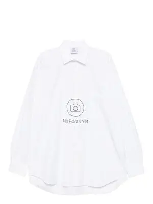 Vetements Graphic-print Shirt - White