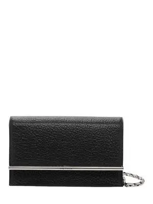 Alexander McQueen Mini Cross Bar Satchel - Black