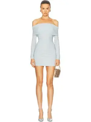 Ronny Kobo Kya Mini Dress - Glacier