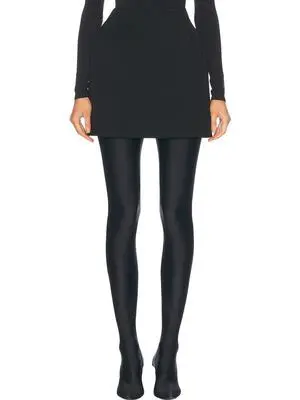 Balenciaga Hourglass Mini Skirt - Black