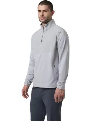 Vuori Vuori Sunday Element Half Zip Jacket Platinum Heather