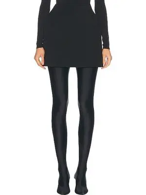 Balenciaga Hourglass Mini Skirt - Black
