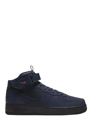 Nike Air Force 1 Mid Sneakers - Obsidian/dusty Peach/black
