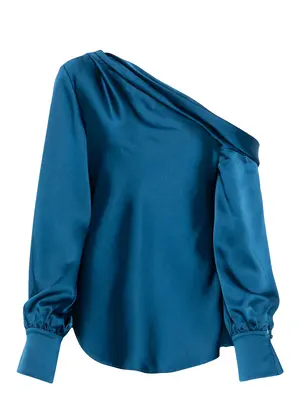 Simkhai Alice Blouse - Blue