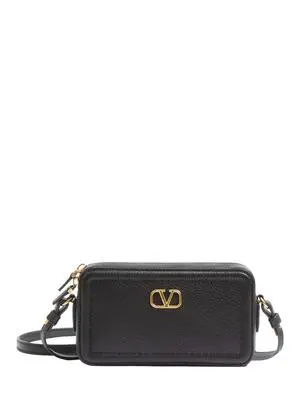 Valentino Garavani Alltime Mini Shoulder Bag - Black