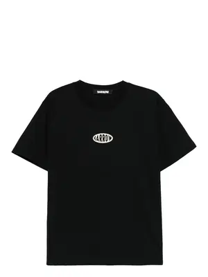 BARROW Logo-print T-shirt - Black
