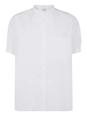 Aspesi Peplum-sleeve Button-up Shirt - White