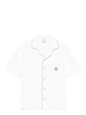 Casablanca Monogram Towelling Shirt - White