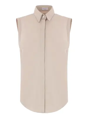 BRUNELLO CUCINELLI Brunello Cucinelli Poplin Shirt