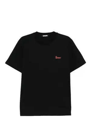 BARROW Logo-print T-shirt - Black
