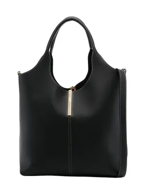 TOD'S Leather Tote Bag - Black