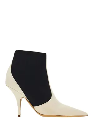 FERRAGAMO 95mm Ankle Boots - Neutrals