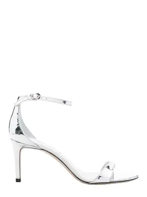 STUART WEITZMAN 75mm Nudist Ii Sandals - Silver