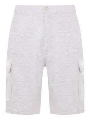 Brunello Cucinelli Cargo Bermuda Shorts - Grey