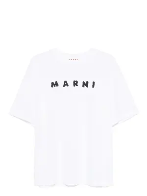 Marni Logo-print T-shirt - White