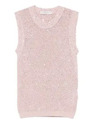 GOLDEN GOOSE Melyssa Tank Top - Pink