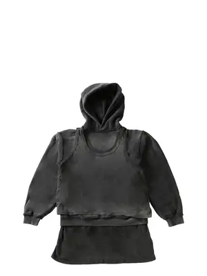 Alexander Wang Distressed Hoodie - Black