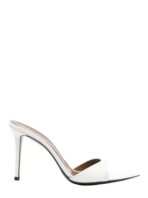 GIUSEPPE ZANOTTI 90mm Intriigo Mules - White