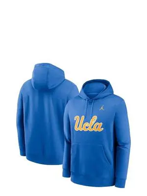 JORDAN BRAND Ucla Bruins Primetime Evergreen Club Fleece Pullover Hoodie - Blue