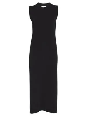 Harrods Cashmere Sleeveless Midi Dress - Black