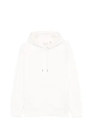 Gant Embossed-logo Hoodie - White