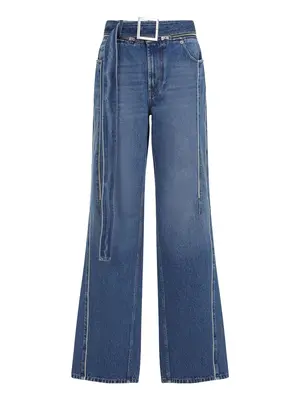 Jean Paul Gaultier Flared Jeans - Blue