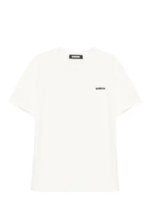 BARROW Logo-print T-shirt - White