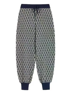 Valentino Garavani Toute La V Jacquard Track Pants - Blue