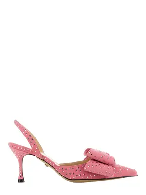 Mach & Mach Le Cadeau Slingback Pumps - Pink