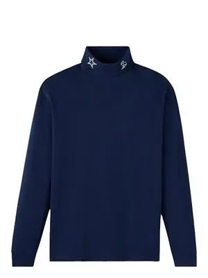 OVO X Nfl Dallas Cowboys Heavyweight Turtleneck - Navy Blue
