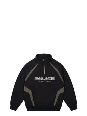 PALACE International 1/4 Zip - Black