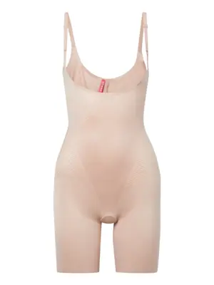 Spanx Spanxshape Invisible Open-bust Bodysuit - Neutrals