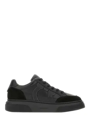 FERRAGAMO Cassina Sneakers - Black
