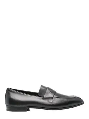 Zegna Leather Loafers - Black