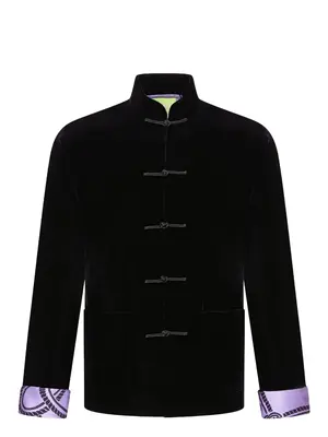 Shanghai Tang Velvet Jacket - Black
