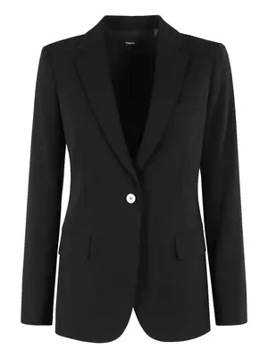 THEORY Theory Peak Lapel Blazer